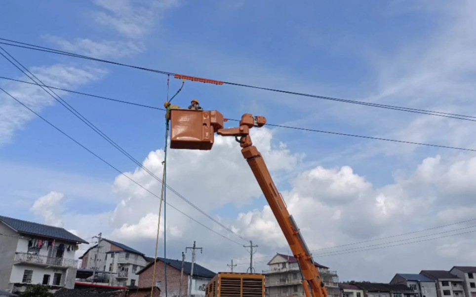 应急电源车,10kV带电作业班,他们都来过。