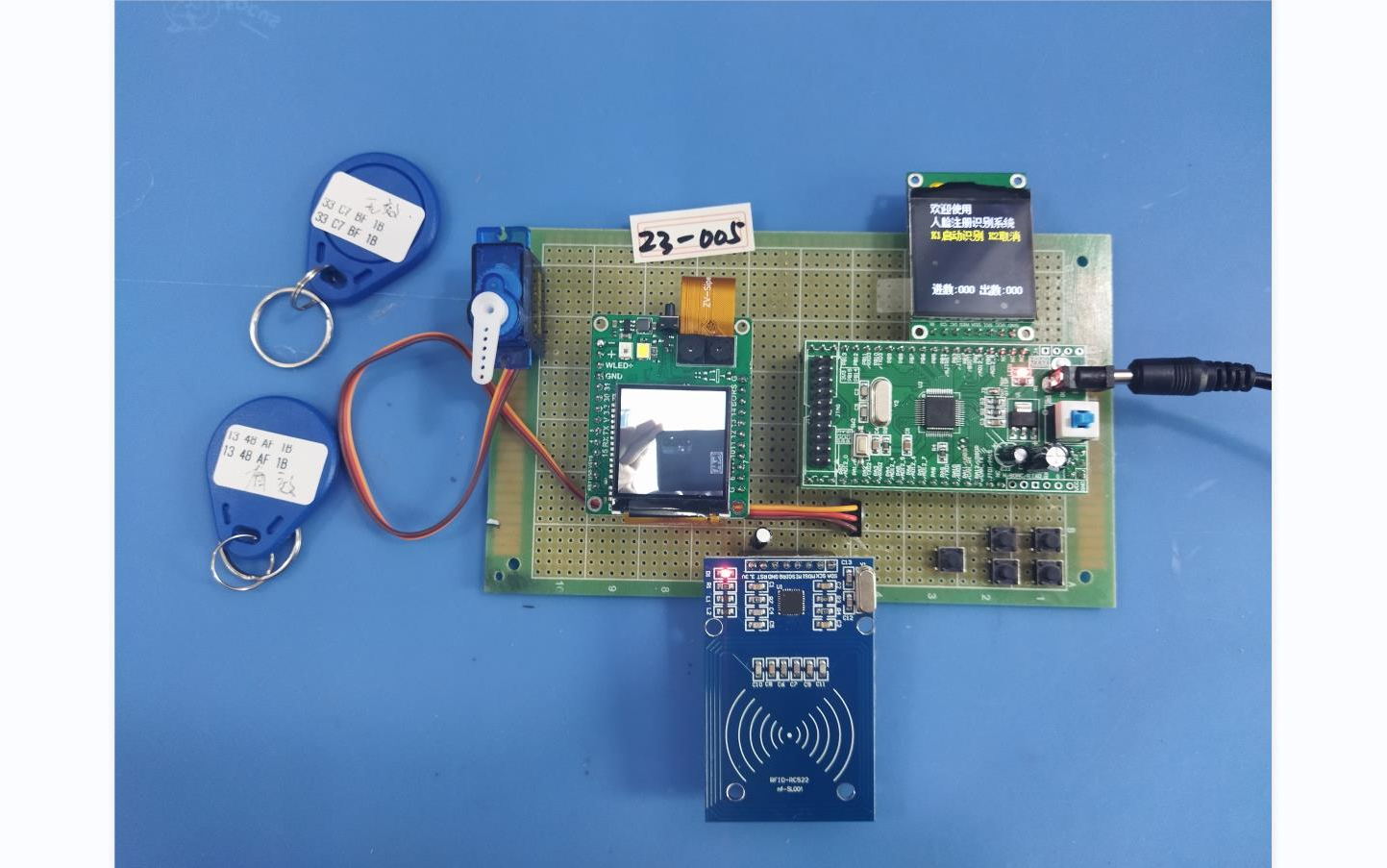 基于STM32单片机的智能家居门禁安防刷卡人脸识别图像识别门禁系统...