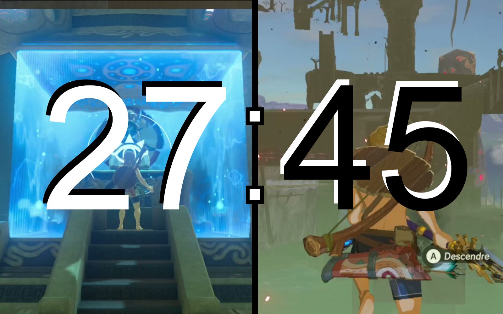 突破28分钟的枷锁!旷野之息any%速通 27分45秒 【塞尔达传说】