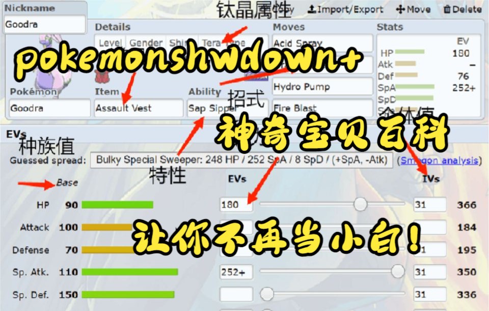 【宝可梦朱紫63单打入坑导向特别篇1】不再迷茫!使用这两个工具扫清...