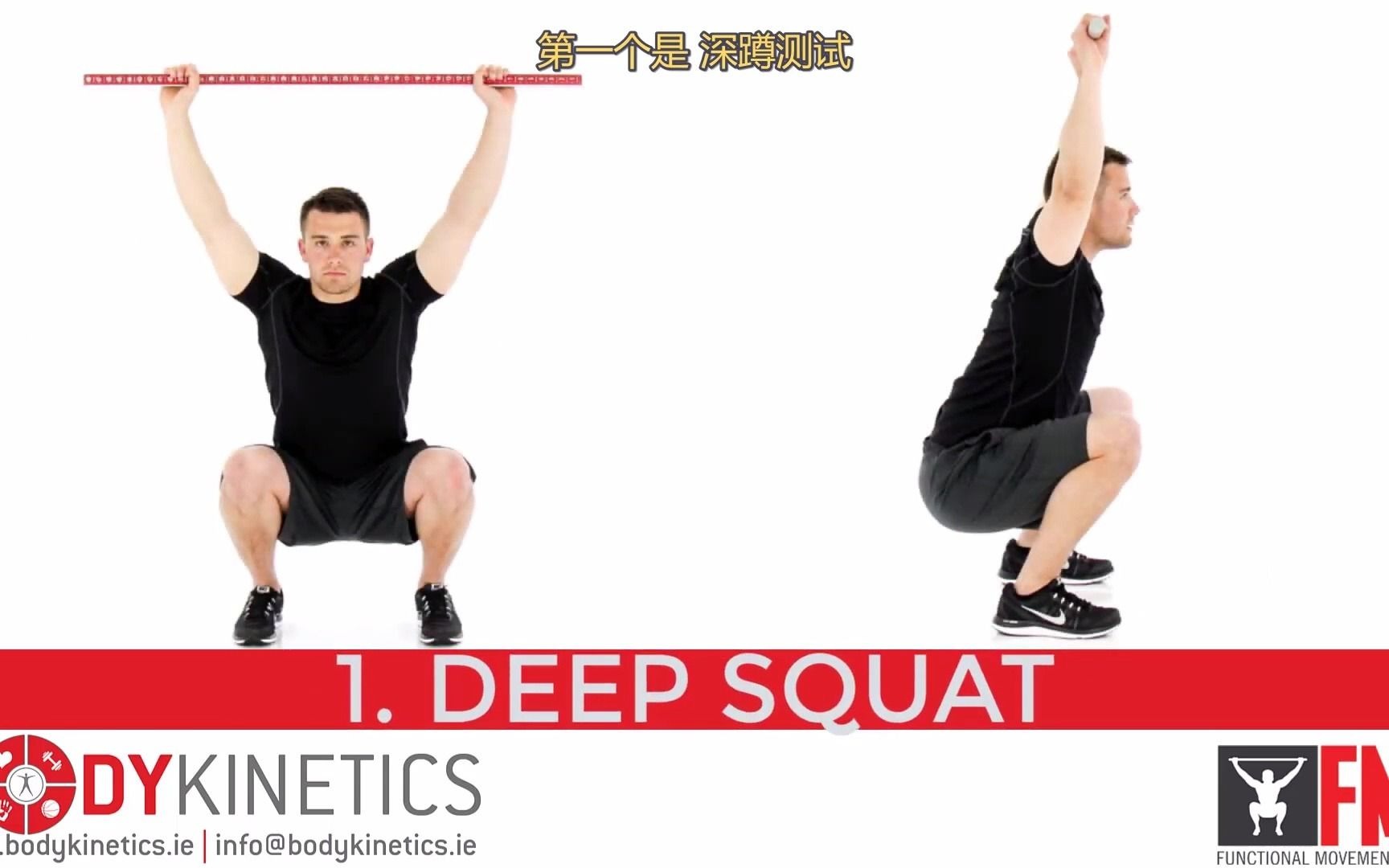 减少运动伤,轻松掌握FMS功能性运动检测高效健身