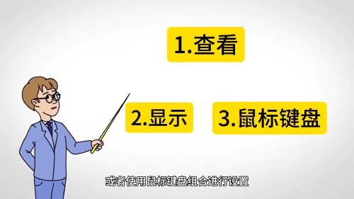 电脑桌面图标大小怎设置?