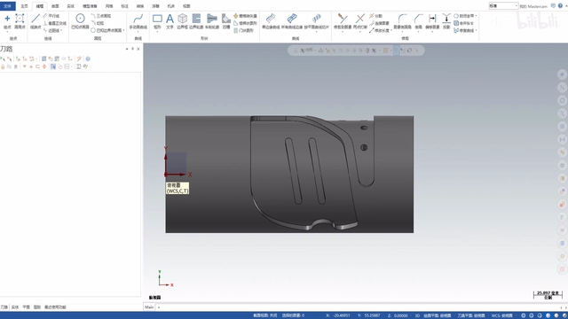 【Mastercam替换轴-将2D刀路缠绕到四轴上