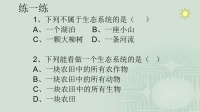 生物与环境组成生态系统