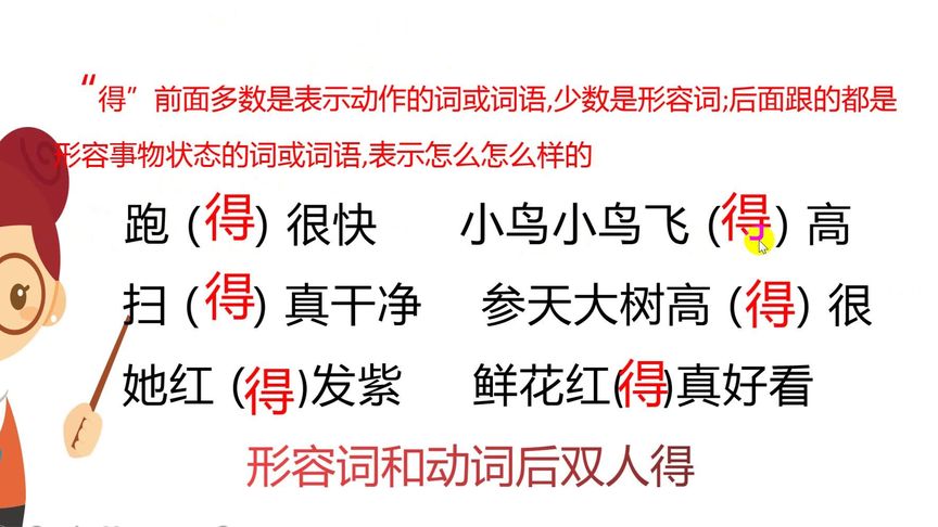 什么时候使用“得”？我们了解一下“得”的用法