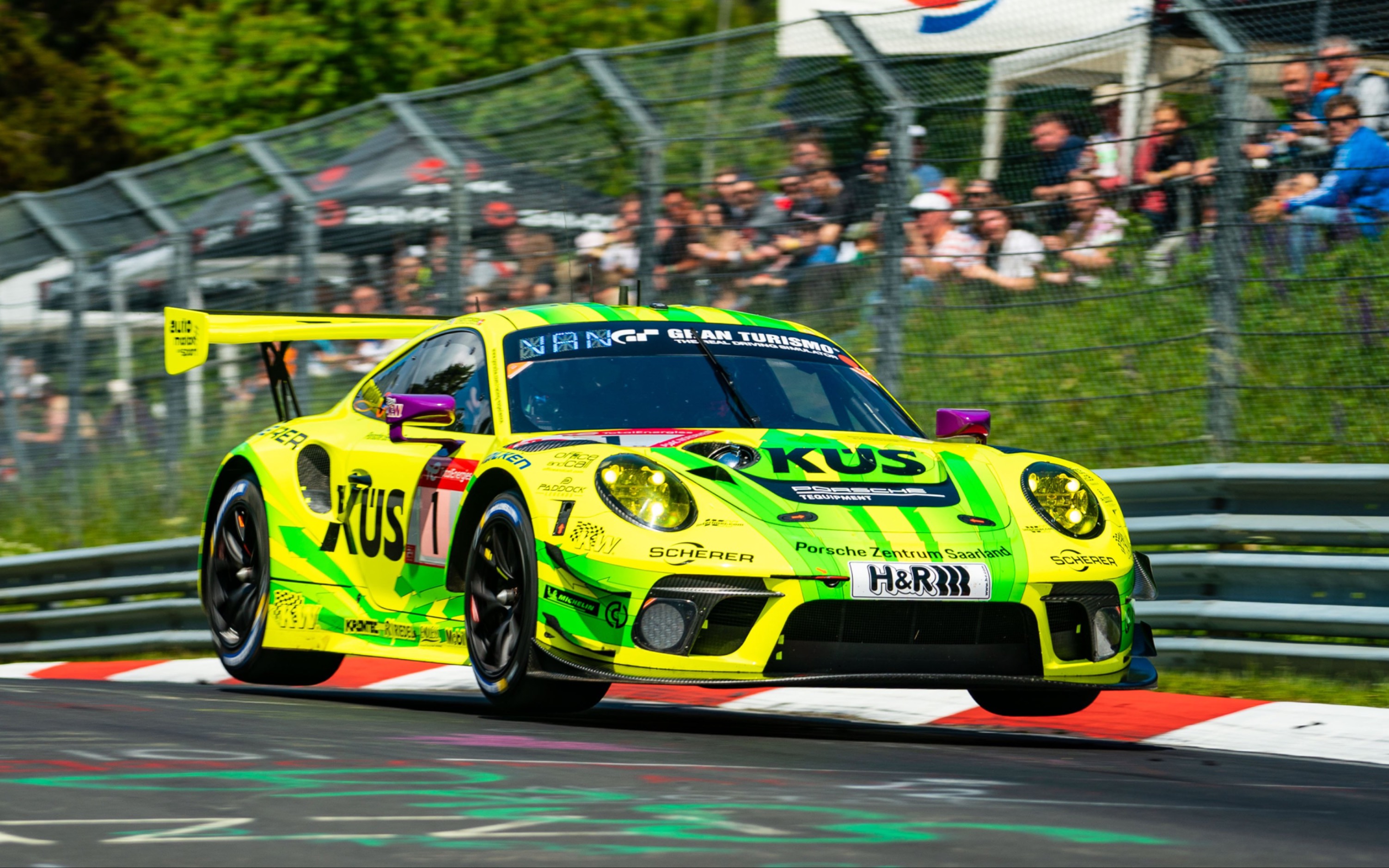 2022纽博格林24小时耐力赛 Kevin Estre起步第一圈车载