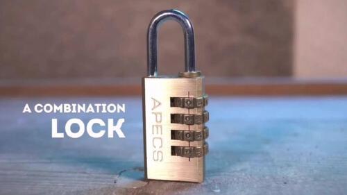 滚轮密码锁忘记密码了怎么办?教你一个方法,分分钟就搞定