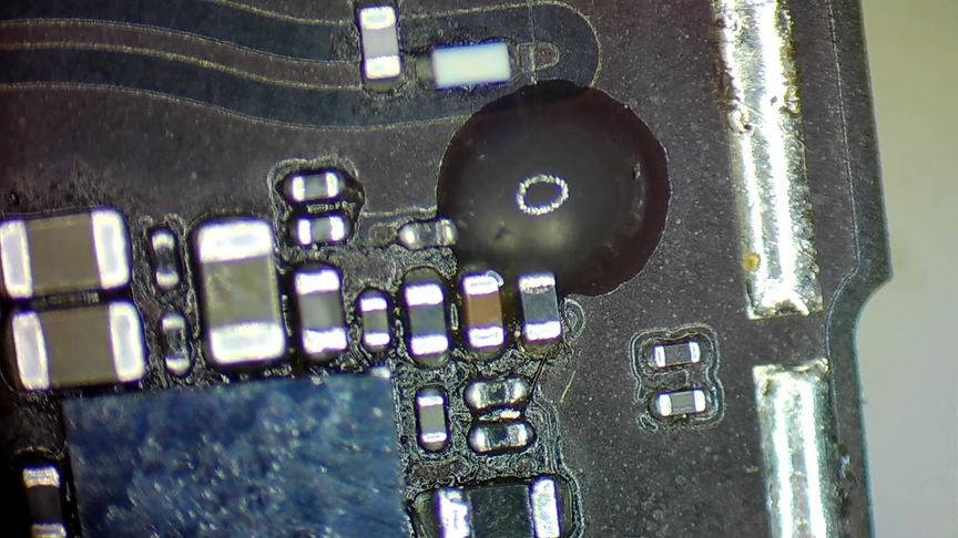 手机听筒没声音,原来是耳机模式惹得祸。耳机模式主板修复全过程