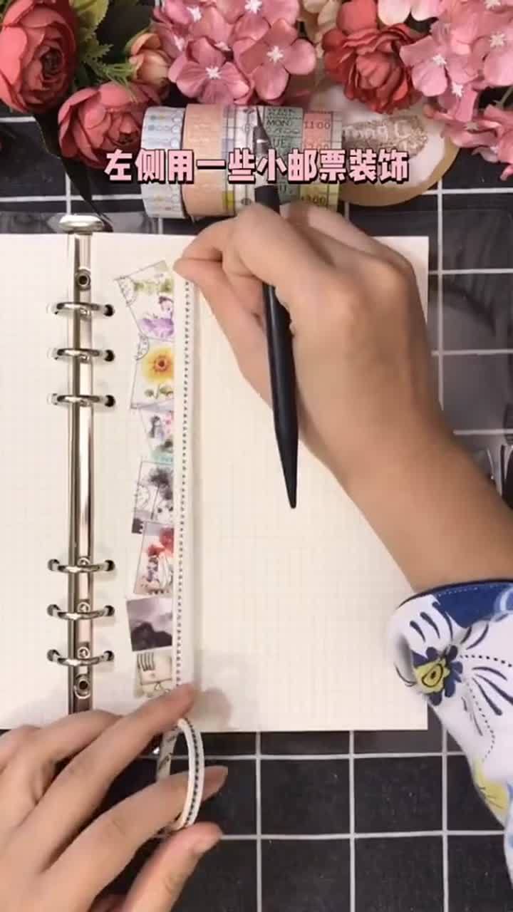 十一月要努力呀日计划和打卡计划排版来喽 手工