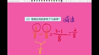 陈梓铫小微课:小学数学五年级-下 20180415 同分母分数加减法