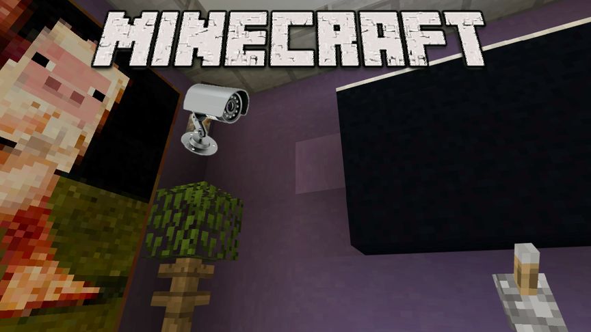 在我的世界中制作一个监控摄像头