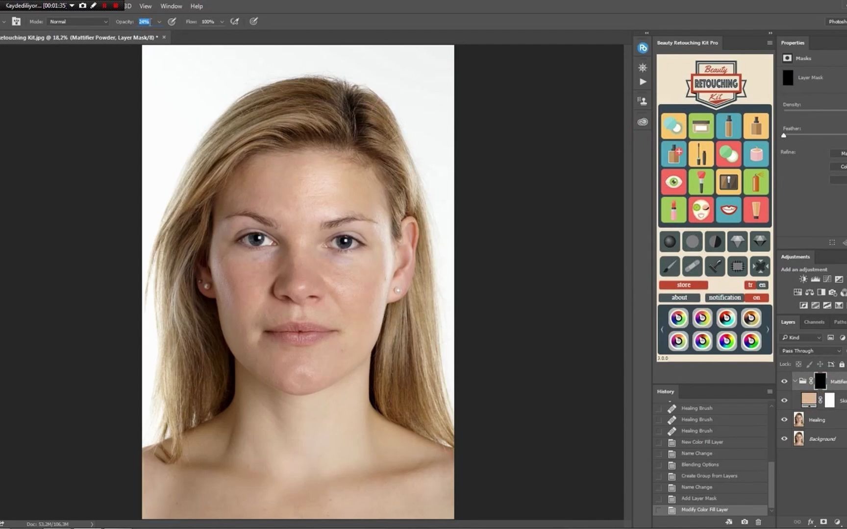 PS插件-人像修复美颜磨皮工具 Beauty Retouching Kit 3.0.0 WinMac + ...