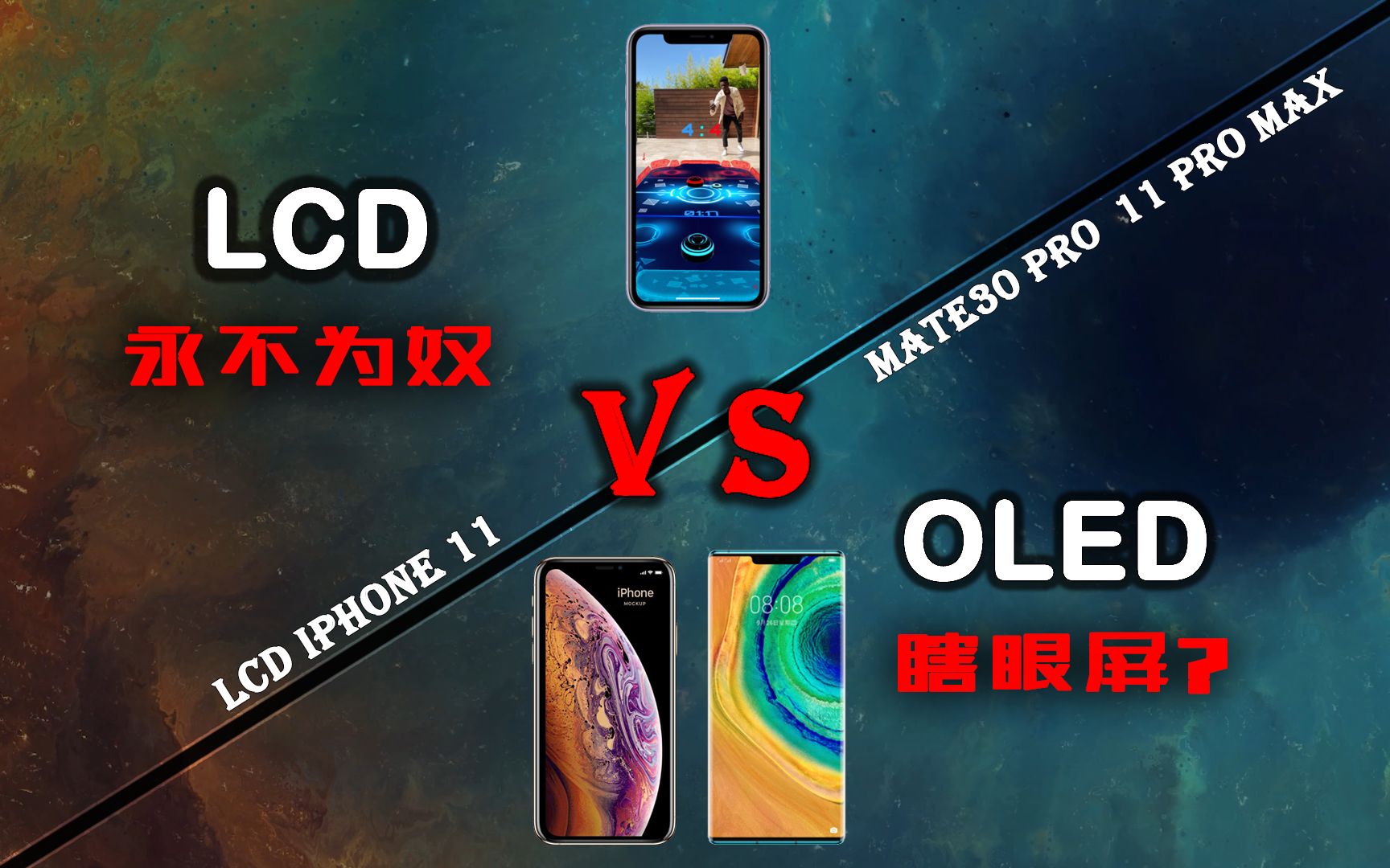 细讲OLED屏危害,我为什么放弃OLED屏的Mate30 Pro和iphone11 Pro ...