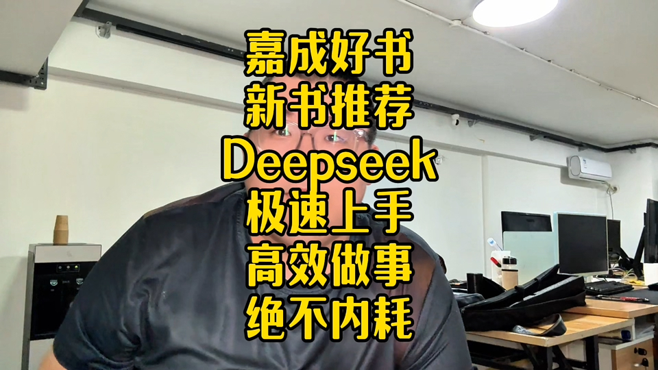 『好书推荐』DeepSeek极速上手(高效做事不内耗 实用操作指南书)