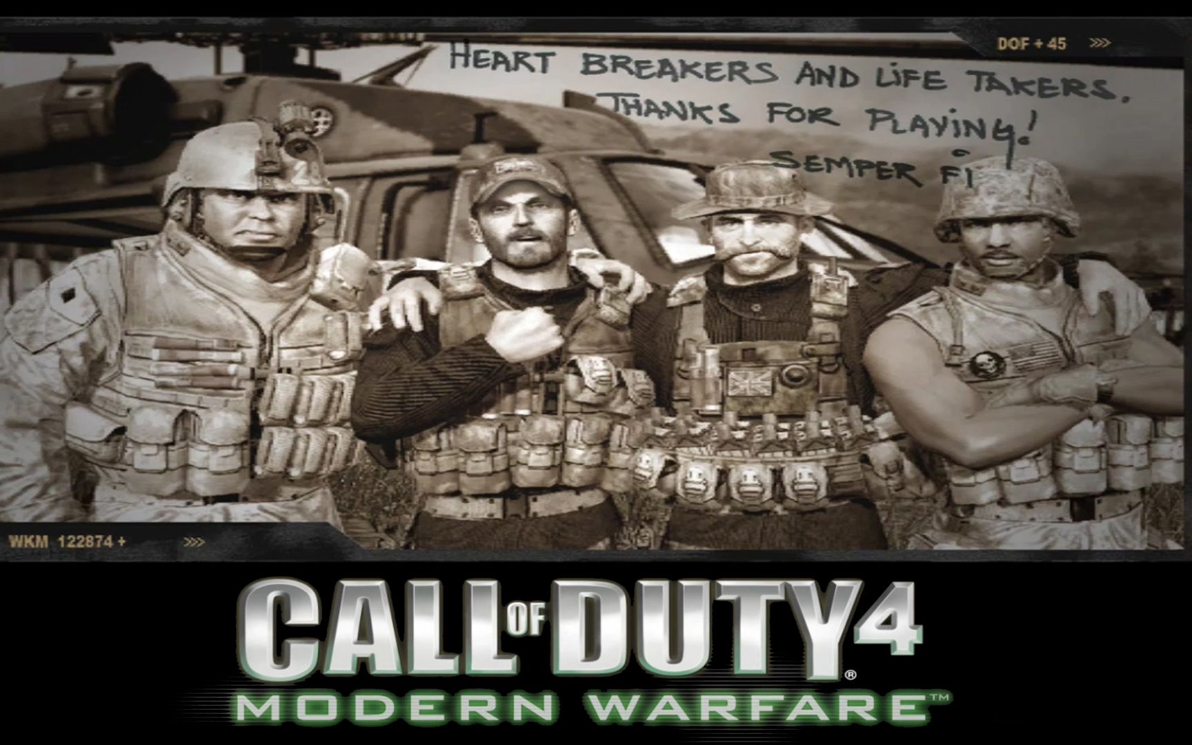 使命召唤4现代战争1作弊效果