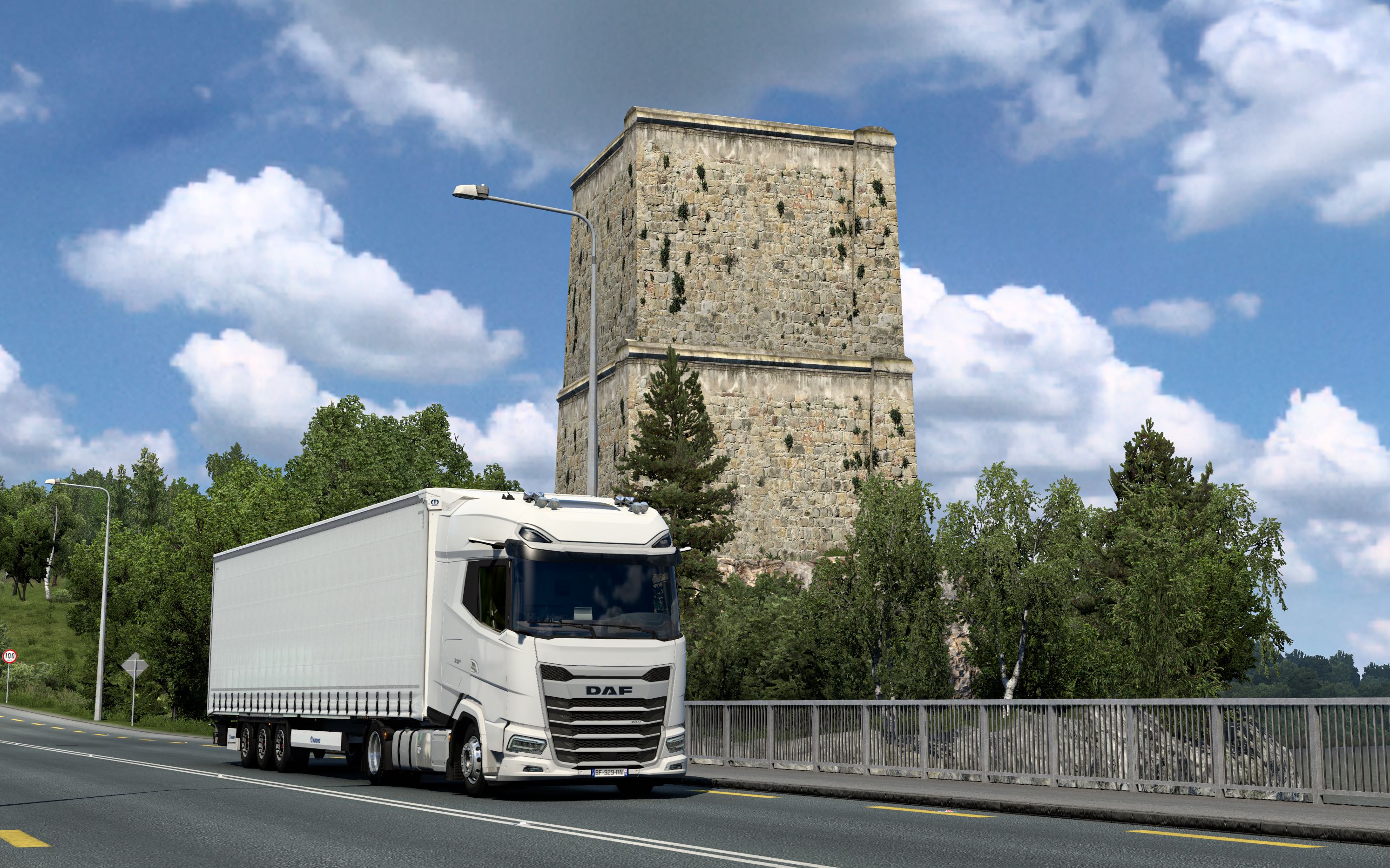 【欧洲卡车模拟2】ProMods2.66爱尔兰新内容:从都柏林出发 沿M9和...