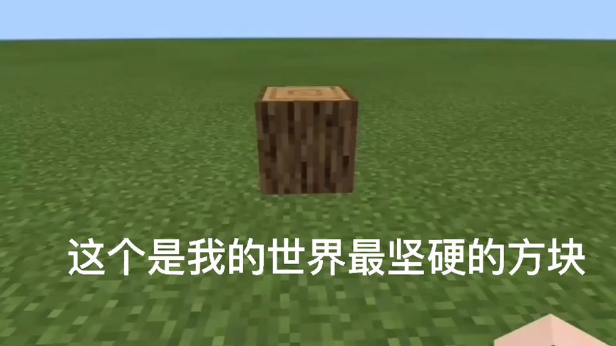 就是我的世界最坚硬的方块(老手误入)