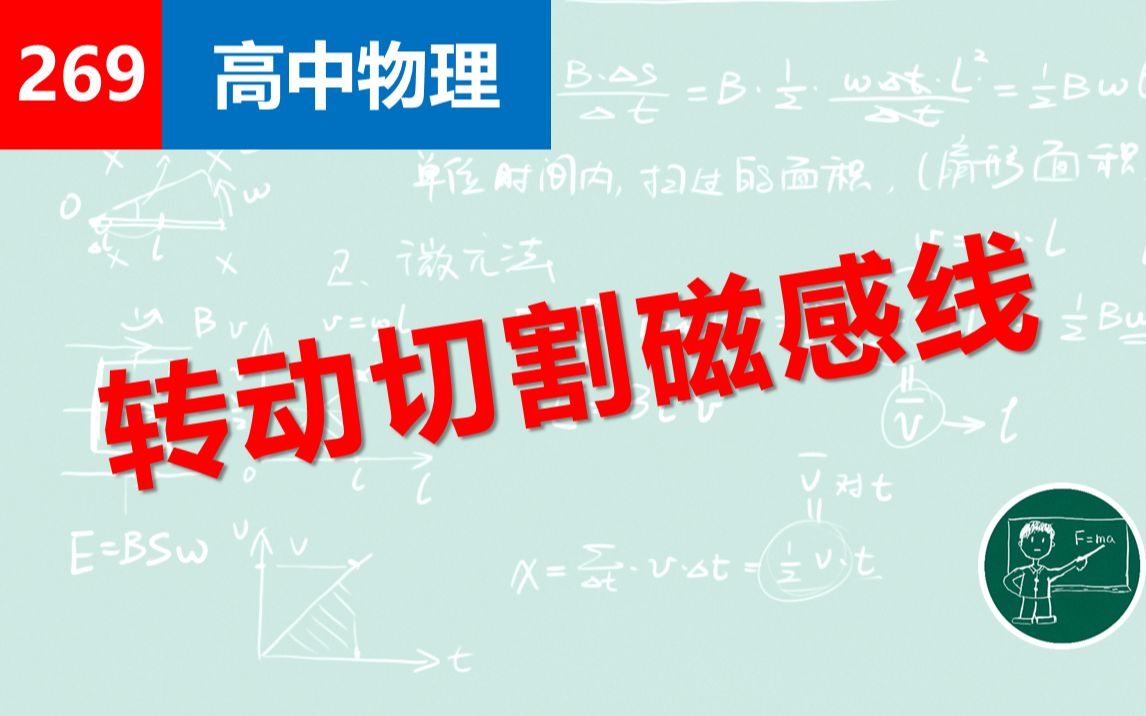 【高中物理】269转动切割磁感线