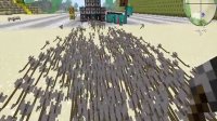 minecraft红石电路控制脉冲式连弩自动发射器,威力巨大慎用(我的世界)
