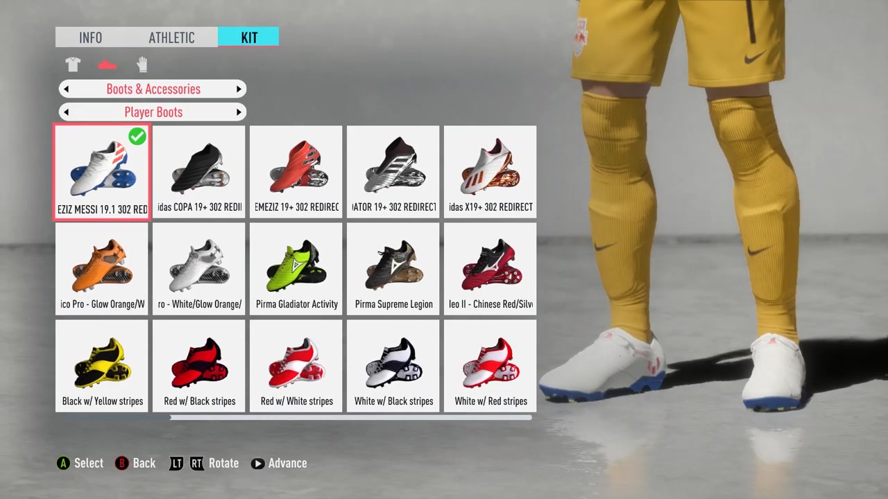 FIFA20 生涯模式球员修改和球鞋解说补丁【绿茵吧FIFA教程】