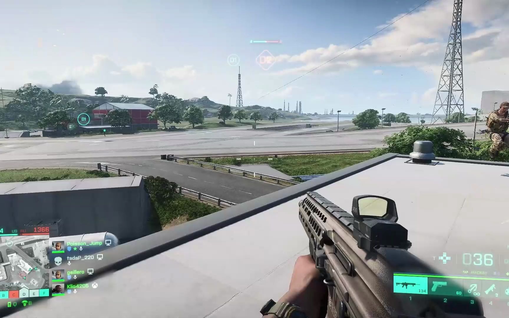 【战地2042 B测】笔记本平台性能测试(晴天火箭发射)