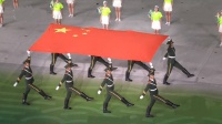   全运会开幕式国旗入场太帅了!现场响起歌唱祖国BGM