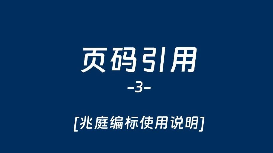 3兆庭编标页码引用,投标文件偏离表、索引表页码交叉引用、自动生成...