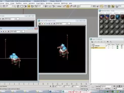 三维游戏3D设计制作技巧三维建模教程4