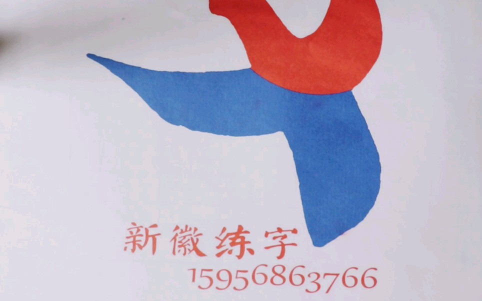 硬笔书法小学生握笔姿势—新徽练字