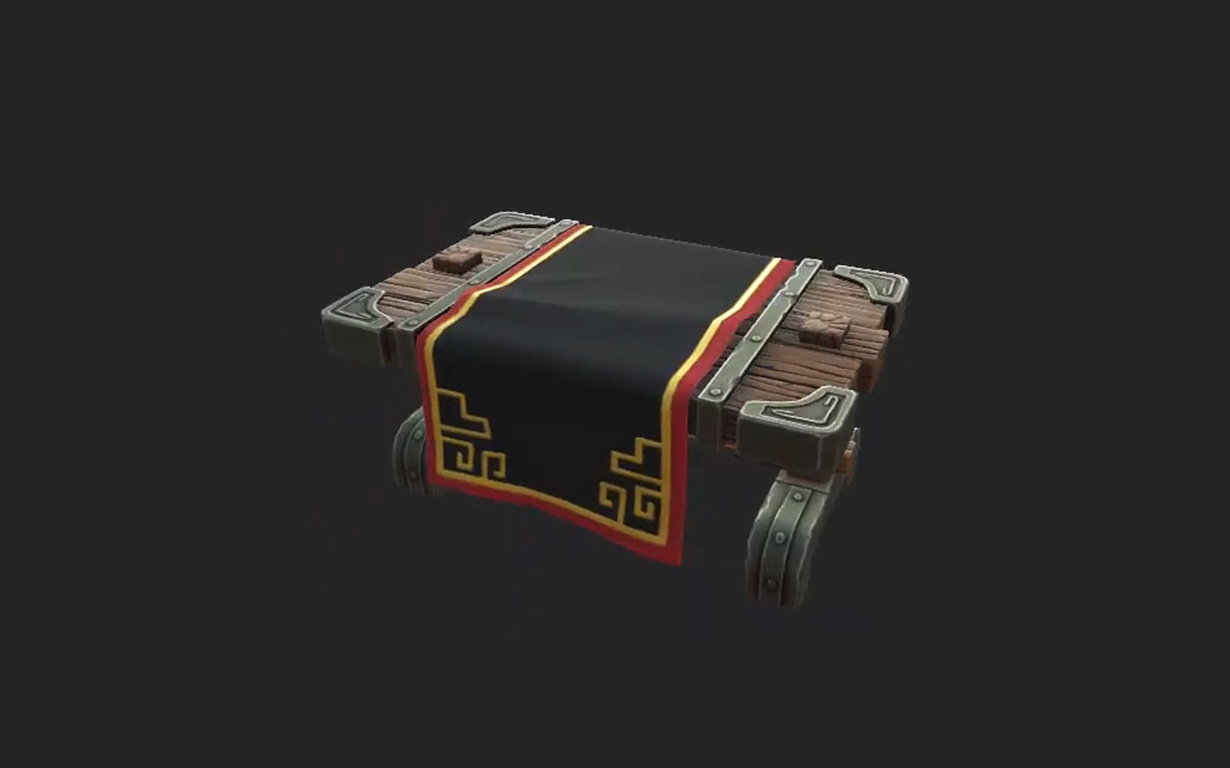 风格化桌子模型制作流程