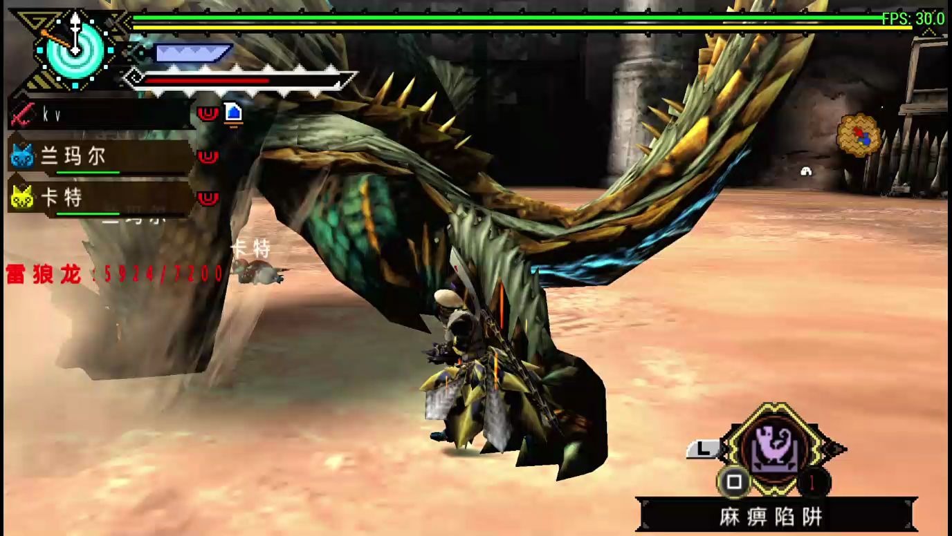 怪物猎人p3【家宠雷】高潮不断!