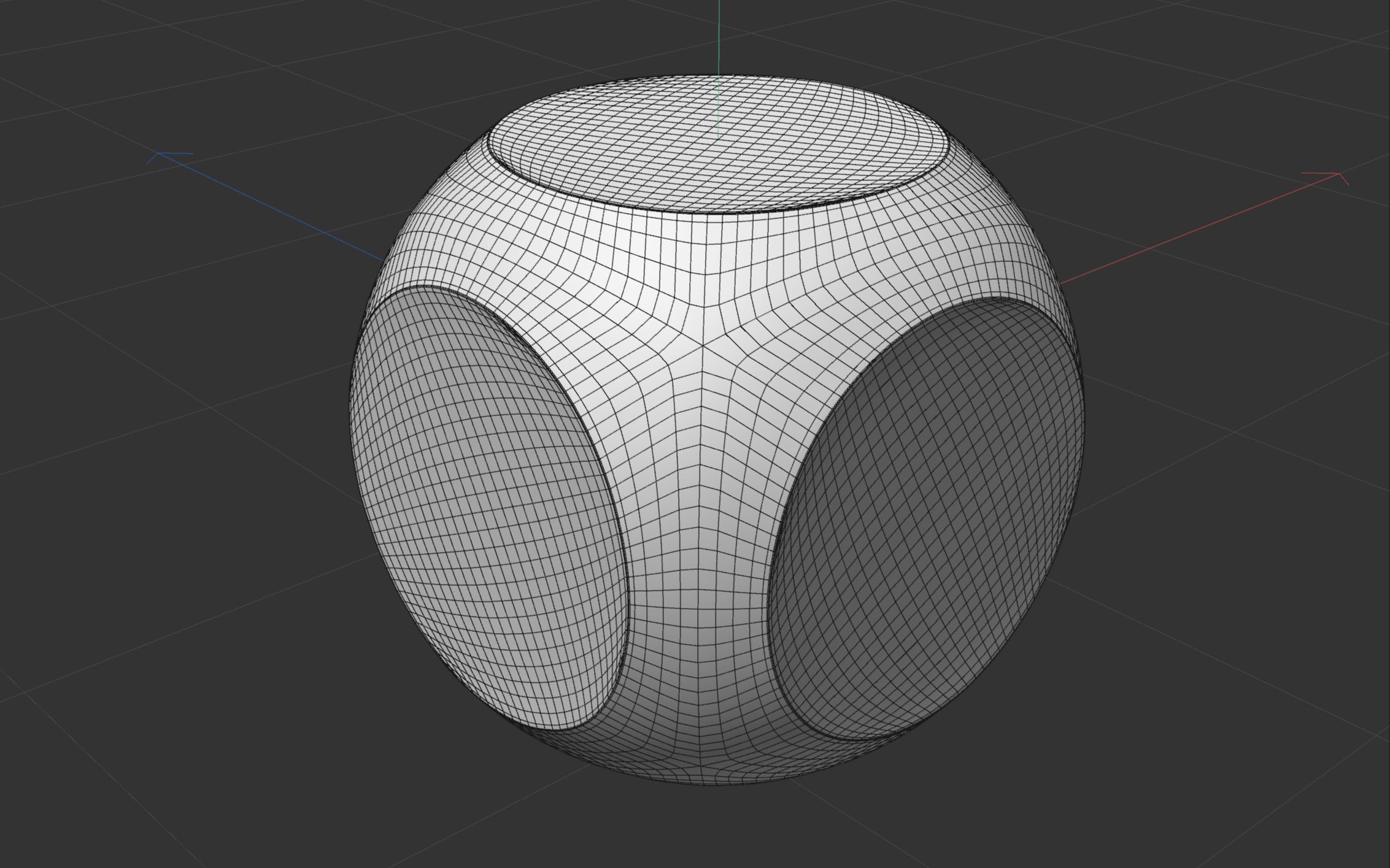 C4D2023多边形建模细分曲面建模六面体建模及收缩包裹的应用