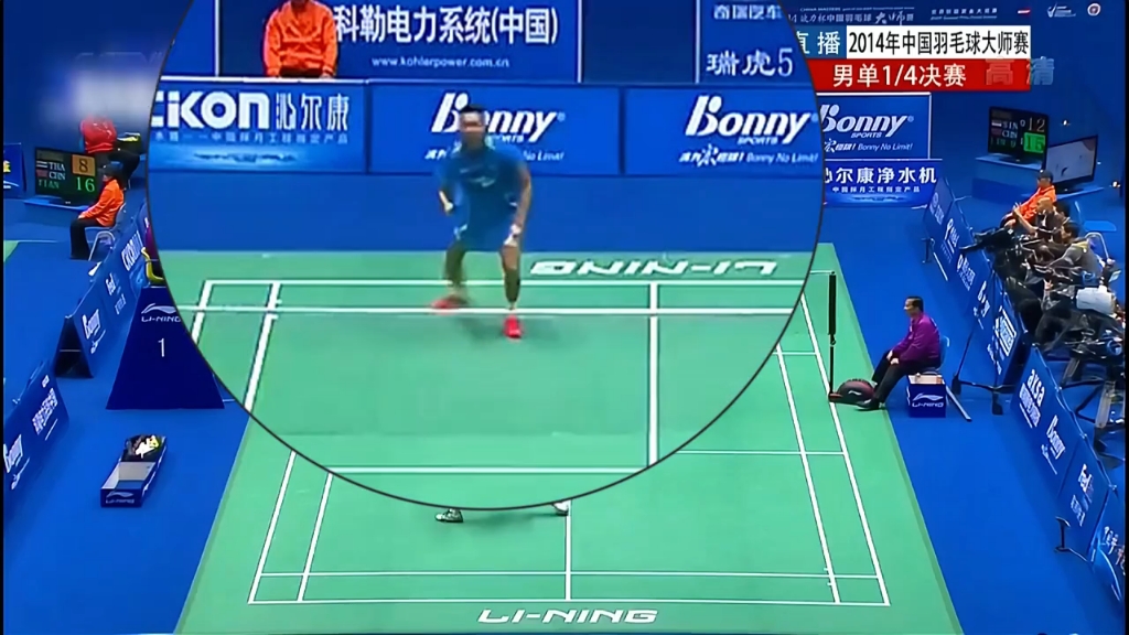 你这样打林丹?难道真的不怕吗?