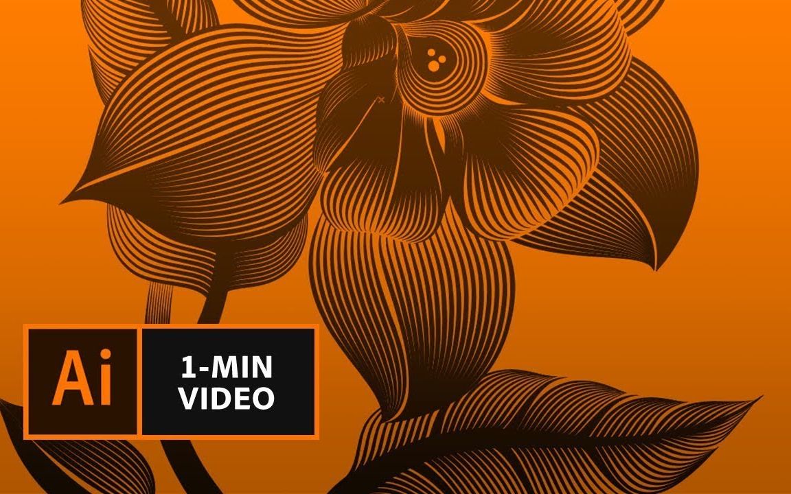 【插画教程】How to Make a Linocut Look with Adobe Illustrator