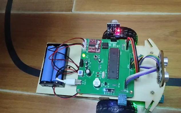 单片机毕业设计】【dz-346】基于单片机的探测小车系统设计【实物...