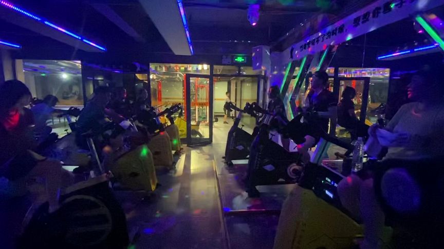 #花式动感单车 #动感单车