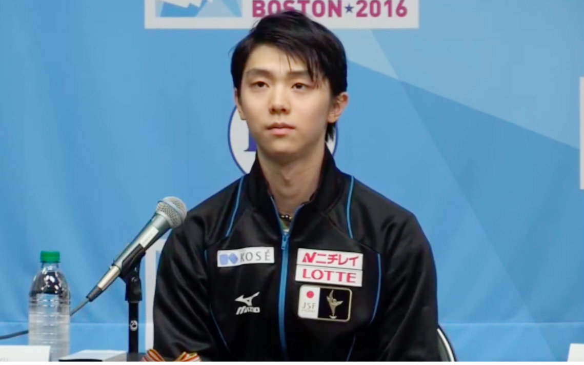 【羽生结弦】2016 花样滑冰世锦赛 FS 记者会(高清)