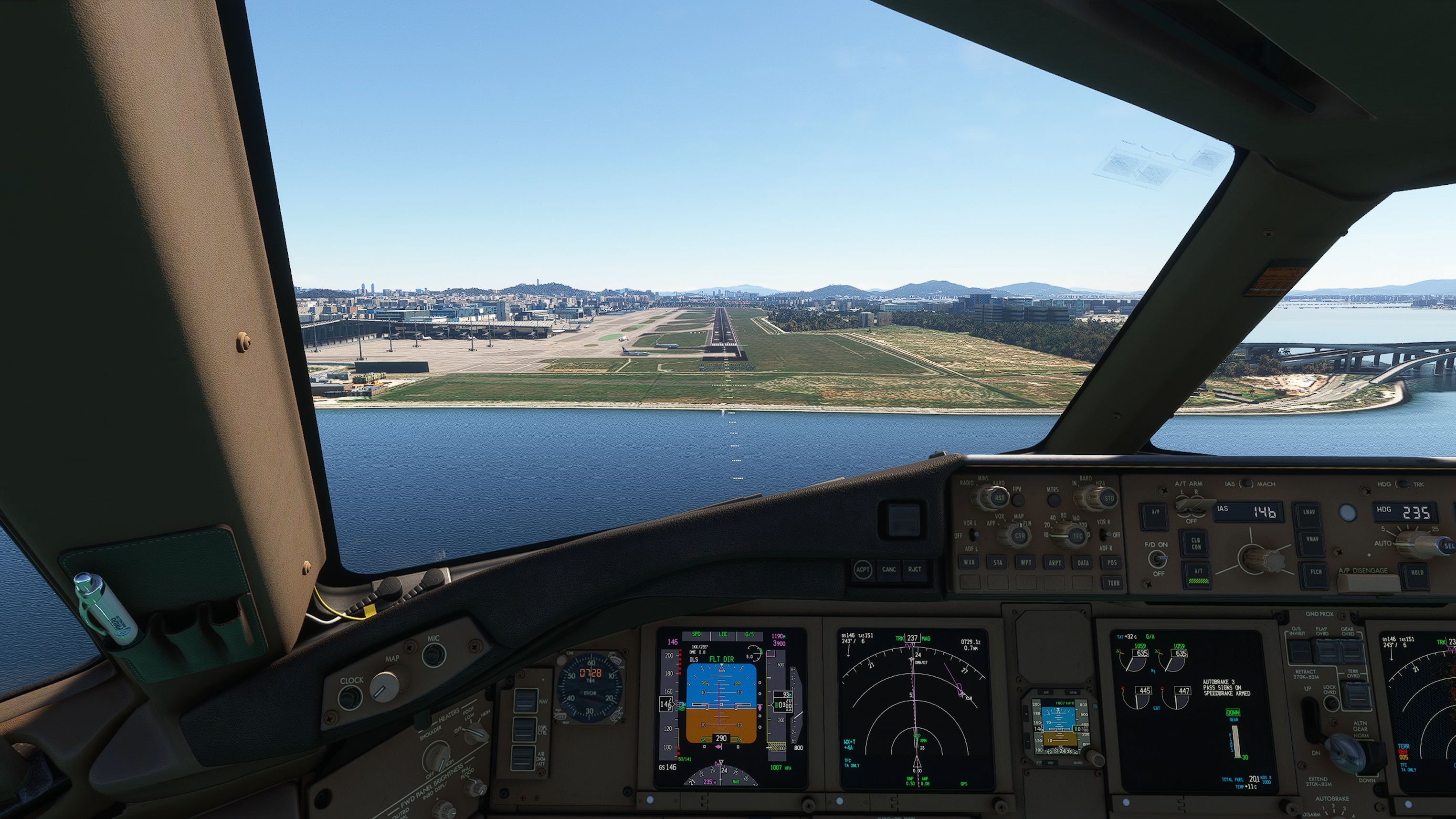 【微软模拟飞行×VATSIM】厦门高崎国际机场 ZSAM ILS23 进近