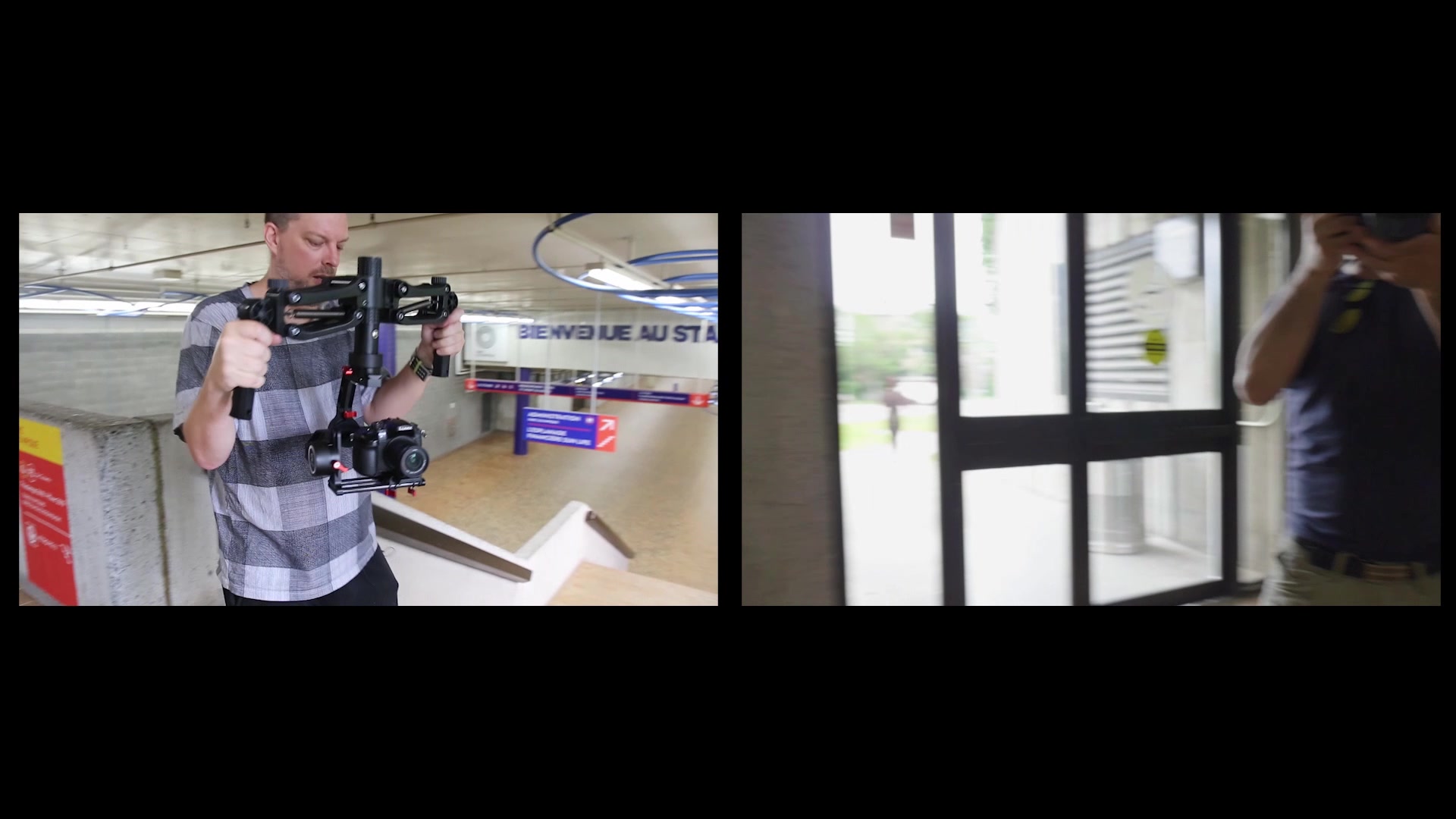 “史坦米加 BOB2 通用三轴稳定器Z轴弹簧减震双手持配件测试大疆...