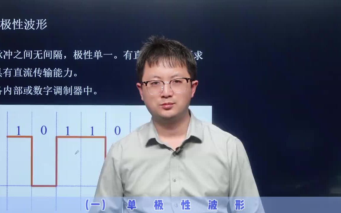 通信原理-数字信号传输方式:单极性波形、单极性归零波形、双极性...