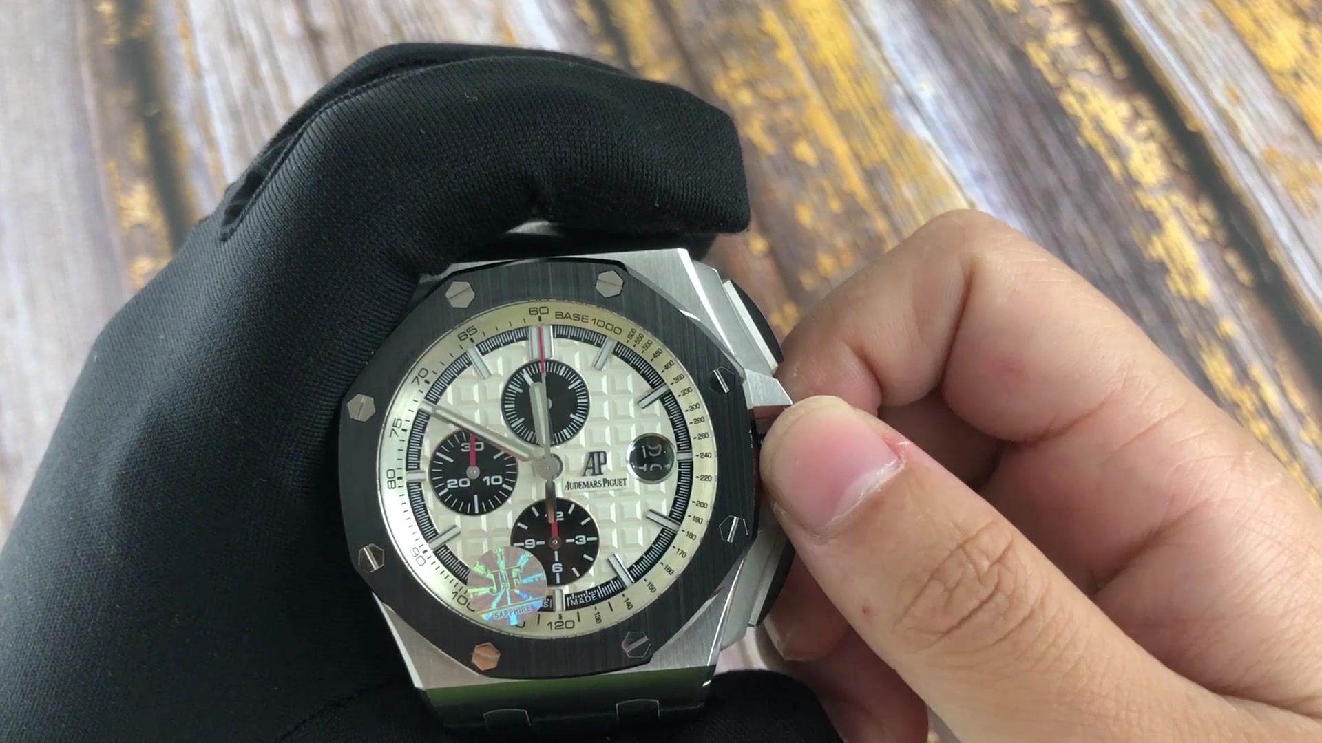 小维鉴表:爱彼皇家橡树计时正确的使用方法!