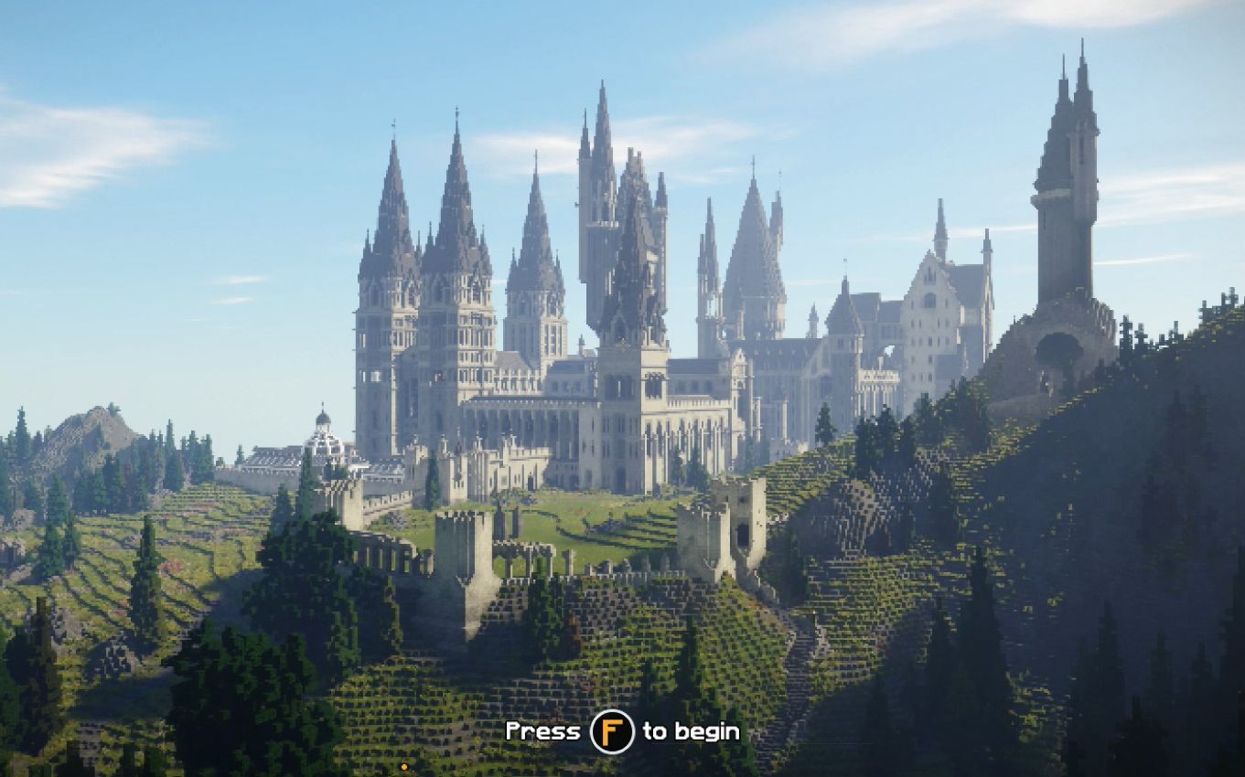 Minecraft x Harry Potter - Floo Network Episode 1 哈利波特剧情Mod ...