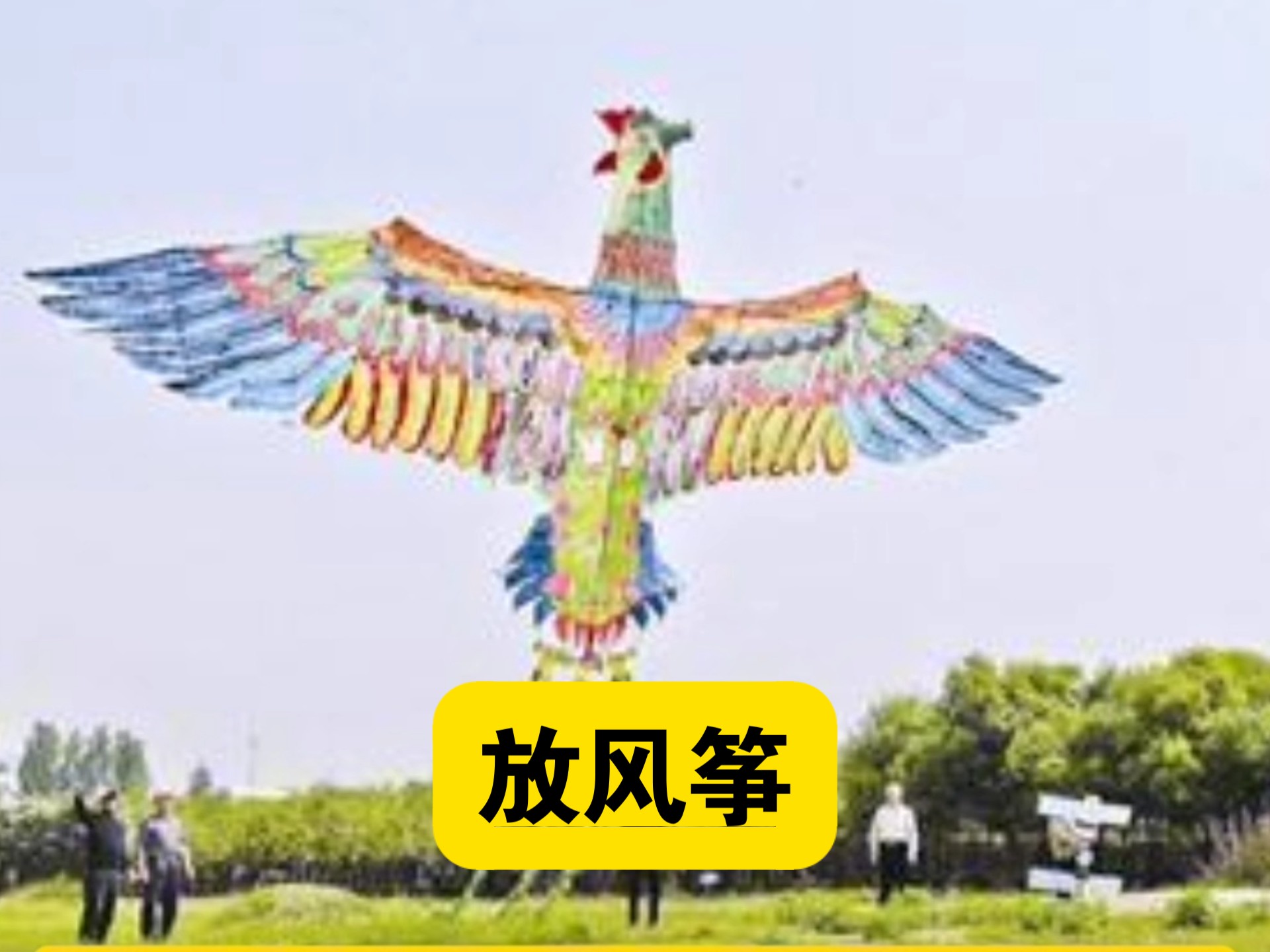 部编版语文三年级下册第二单元习作例文放风筝