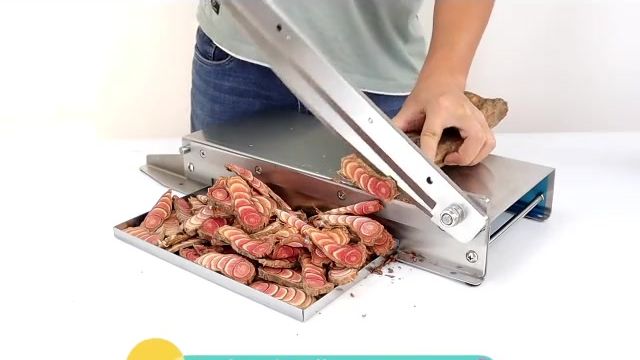 鸡血藤切片机,鸡血藤手工切片专用刀,不锈钢中药材铡刀