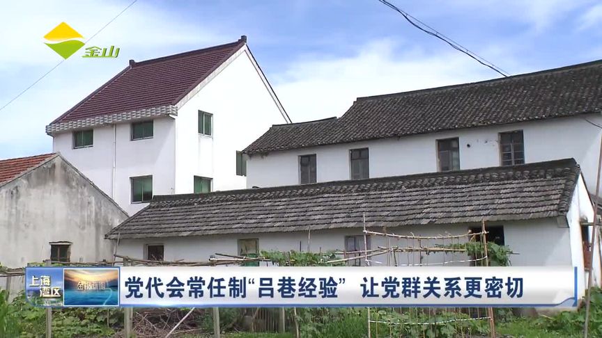 党代会常任制“吕巷经验”让党群关系更密切