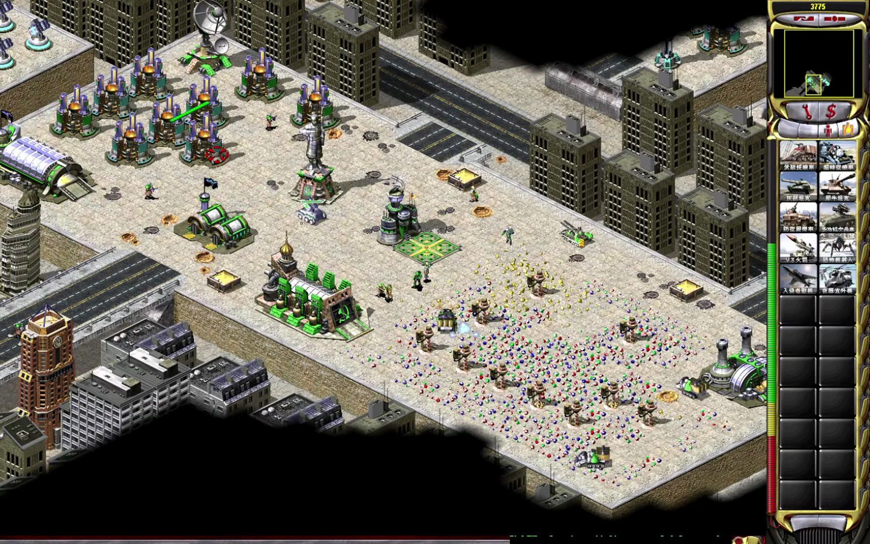 【红警】原版任务包之为正义欢呼中国篇之保家卫国 第十关 《狂风...