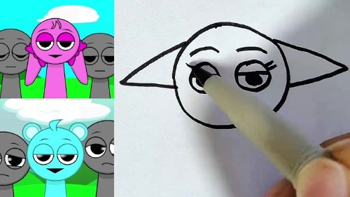 2390. 有趣的节奏音乐,创意简笔画,少儿创意美术,一起学画画