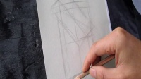 第21课:斜面圆柱的结构素描画法(新)