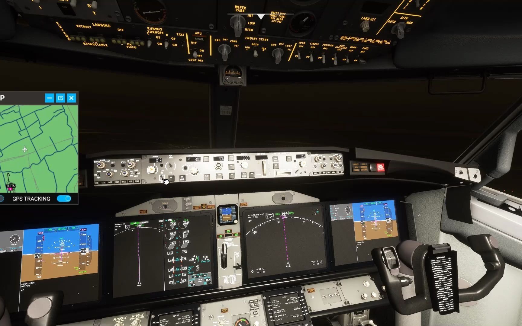 【微软模拟飞行2020】波音737Max-8座舱以及部分功能演示