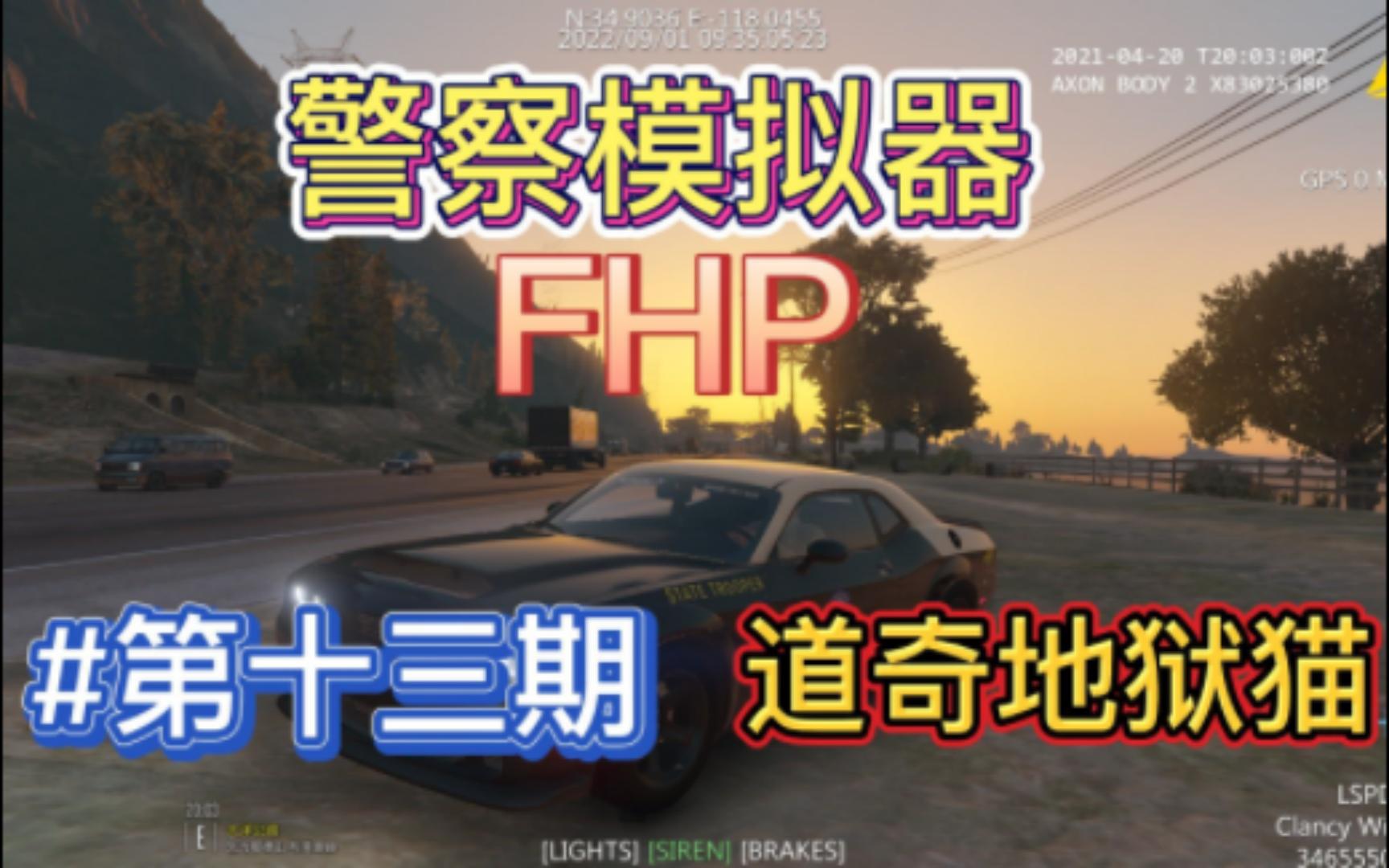 【GTAOL】FHP警察模拟器 道奇地狱猫 #第十三期